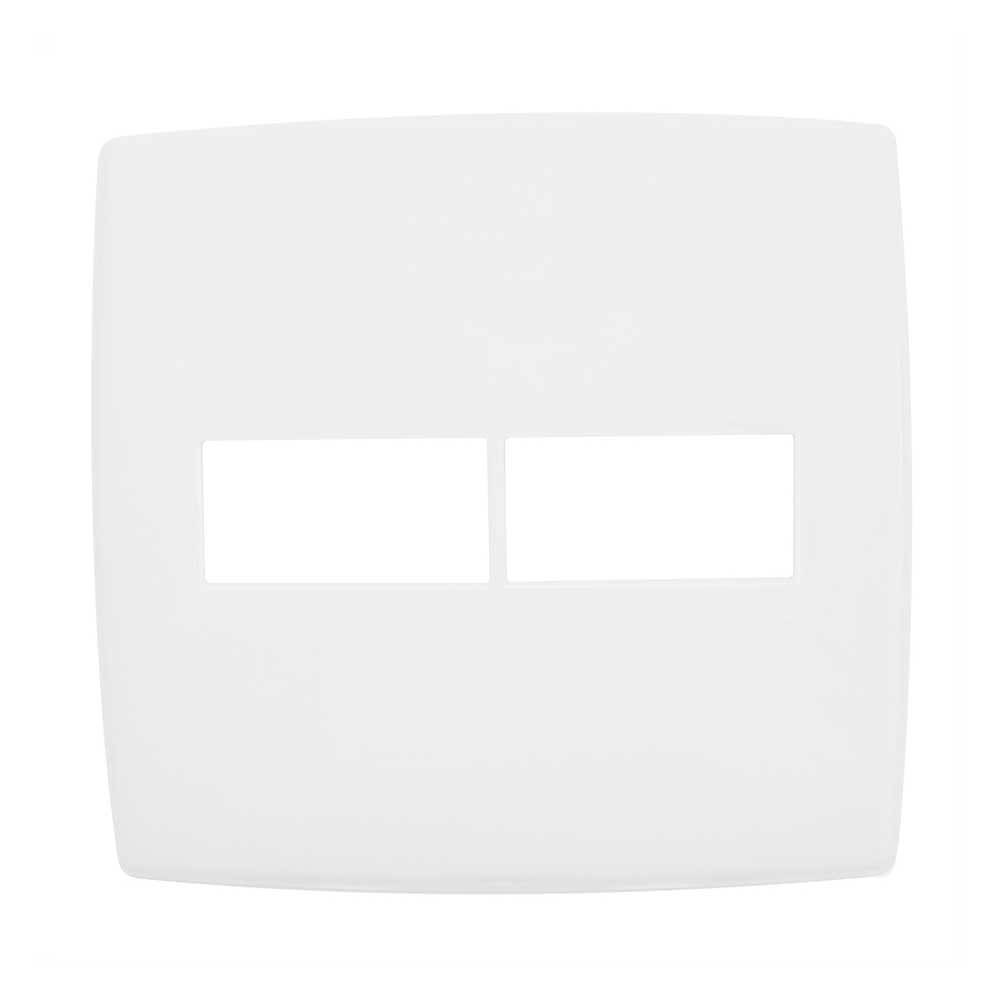 Placa 4x4 P/ 2 Postos Linha Pial Plus - Pial Legrand | Shopee Brasil