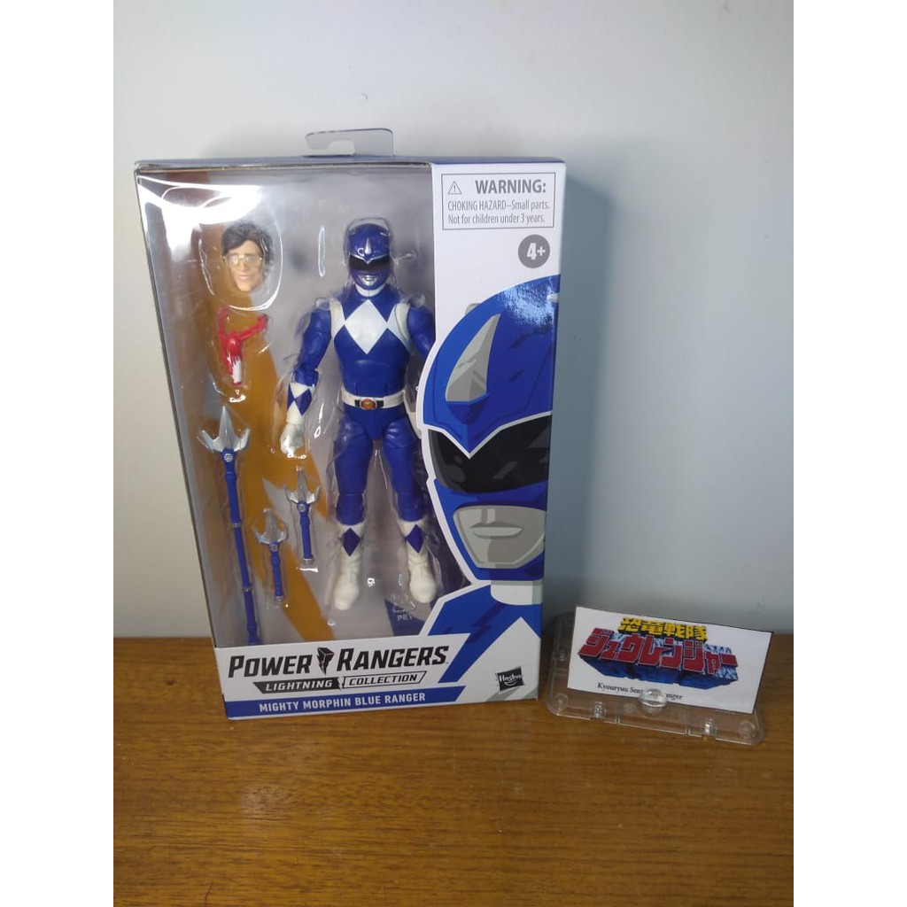 ranger azul Power Ranger Mighty Morphin Lightning Collection | Shopee ...