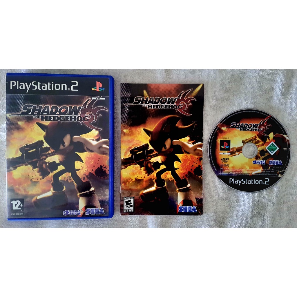 Ps2 Shadow The Hedgehog ((( Jogo Original ))) | Shopee Brasil