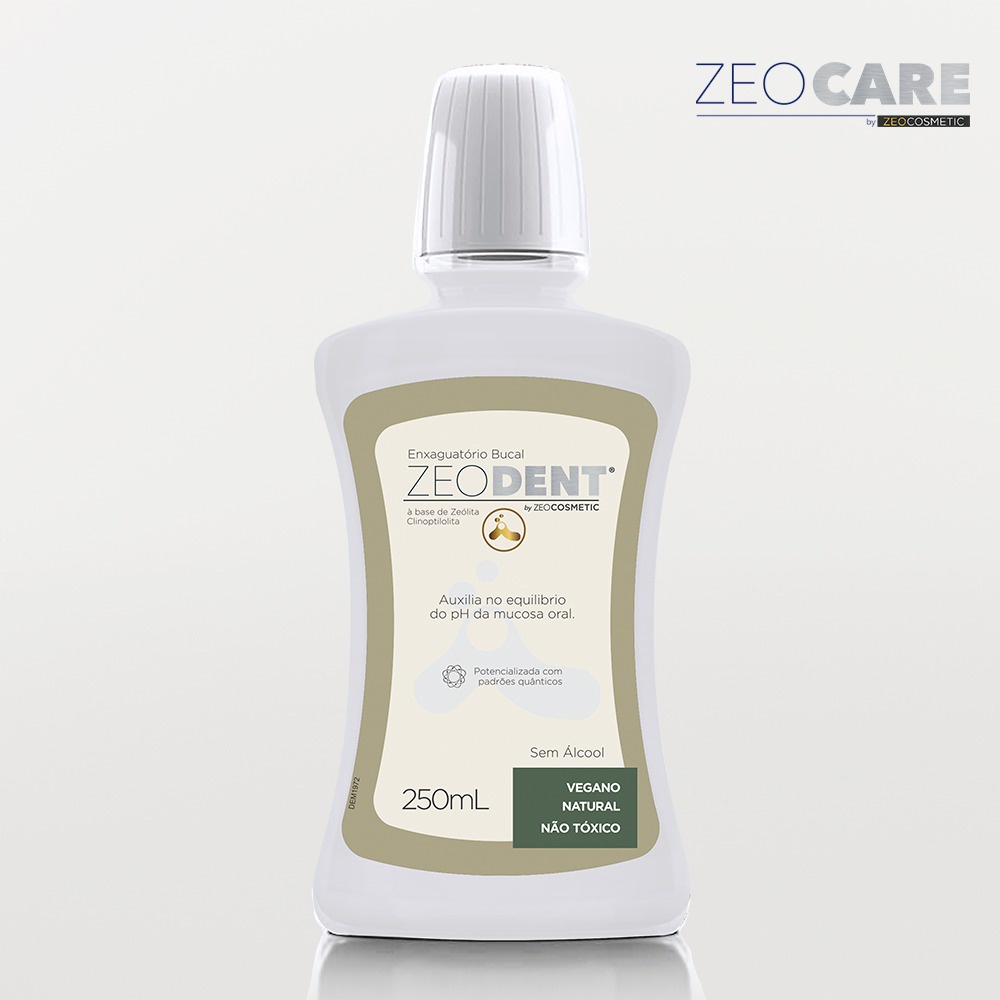 ZeoDent - Enxaguante Bucal a Base de Zeólita Clinoptilolita | Shopee Brasil
