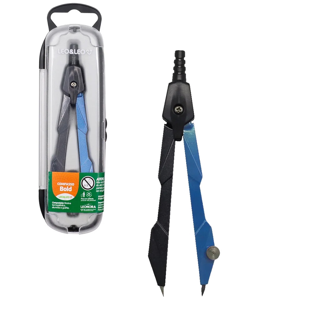 Compasso Metal Bold - Escolha a Cor - Leo e Leo | Shopee Brasil