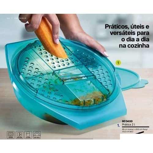 Tupperware Prática Ralador 2 litros - Cores Variadas | Shopee Brasil