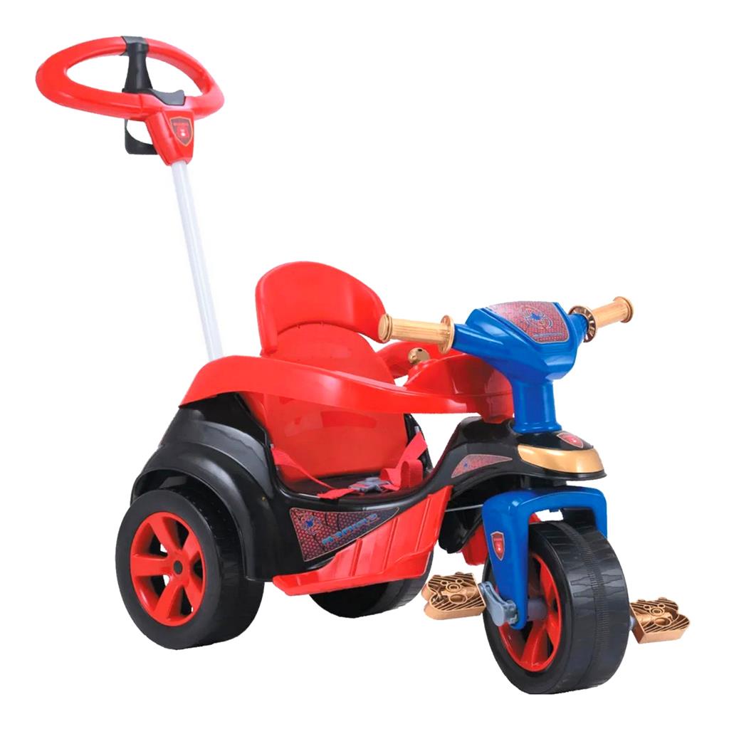 Motoca Triciclo Infantil Tico Trike Evolution Spider Menino 610 ...