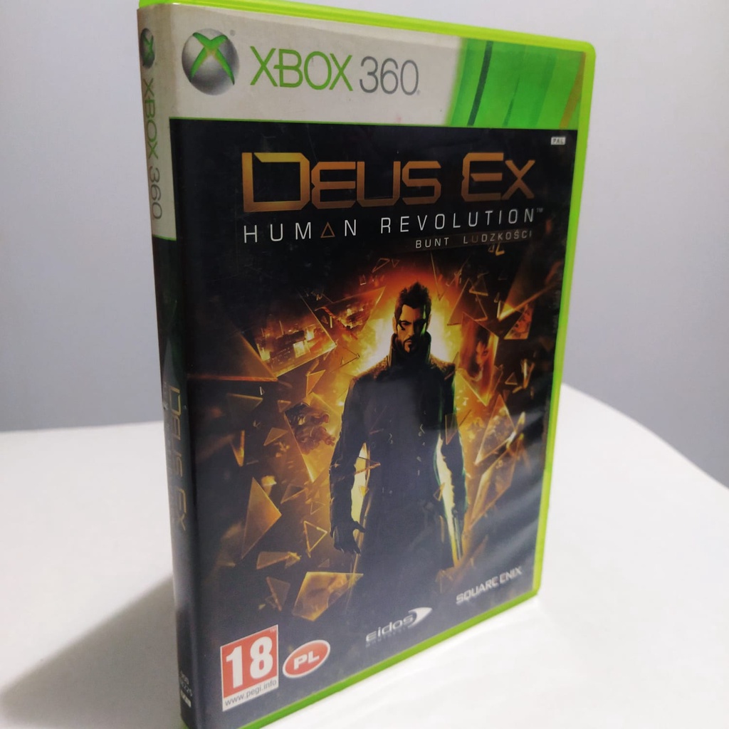 Deus Ex Human Revolution Xbox 360 Físico Original - PAL | Shopee Brasil