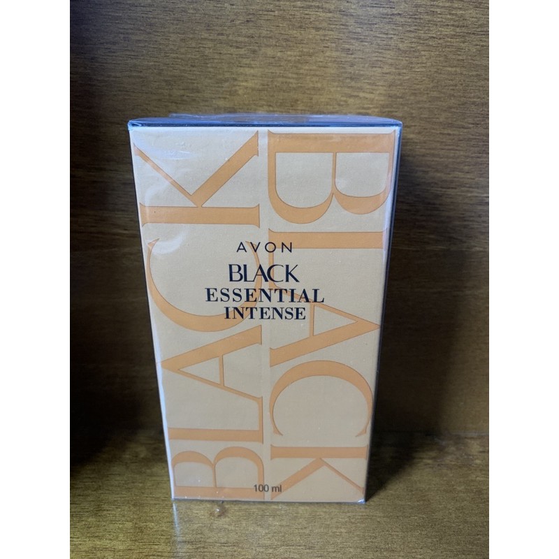 Colônia Avon Black Essential Intense Masculino Madeira 100ml | Shopee ...