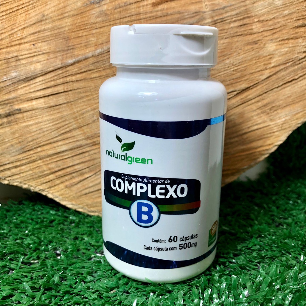 Complexo B - 60 cápsulas - 500mg | Shopee Brasil