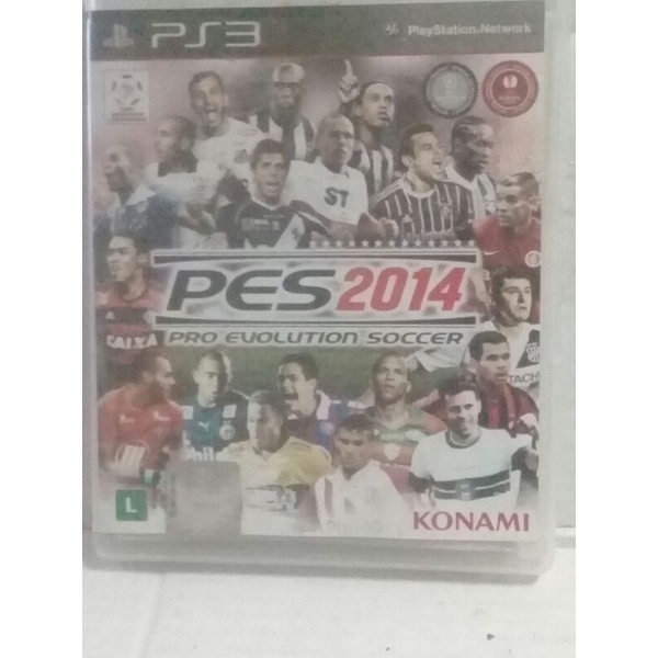 pes 2014 ps3 mídia física | Shopee Brasil