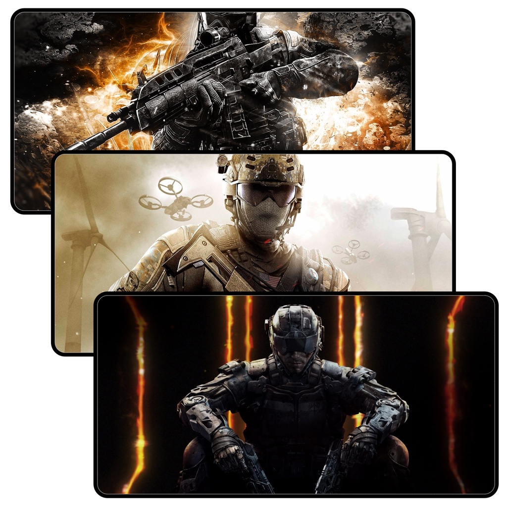 Mouse Pad Gamer Speed Extra Grande 60x30 Call of Duty COD Várias ...