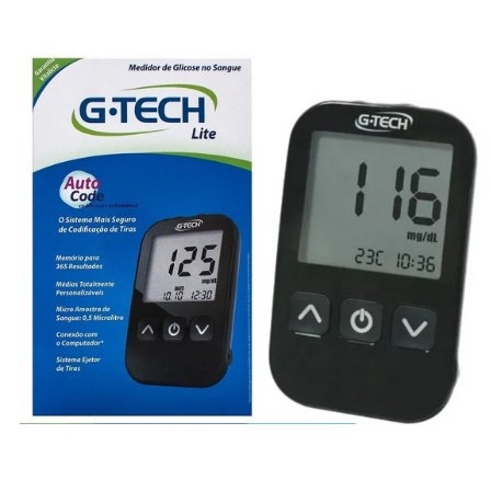 Aparelho Medidor Monitor De Glicose Glicômetro Glicemia Glicosímetro G ...
