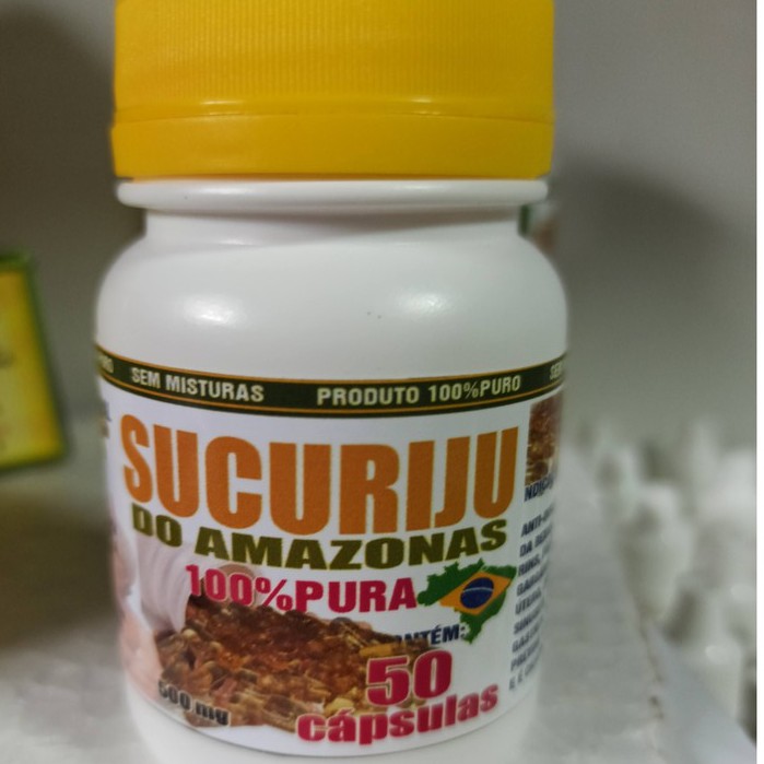 Banha De Sucuriju Kit 10 Frasco C/50 Capsulas Artrite Artrose Amazonas ...