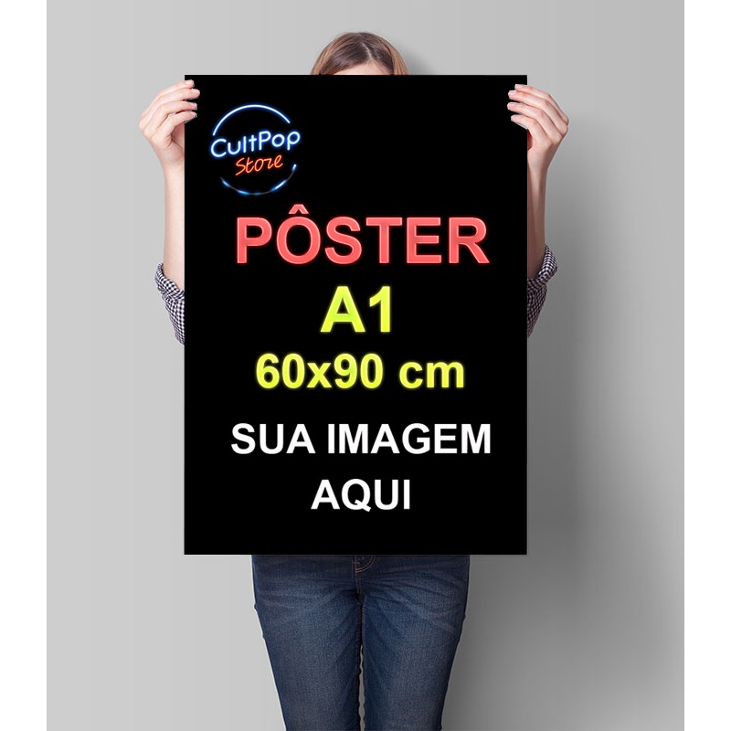 Impressão de Pôster A2 e A1 (tamanhos maiores). | Shopee Brasil