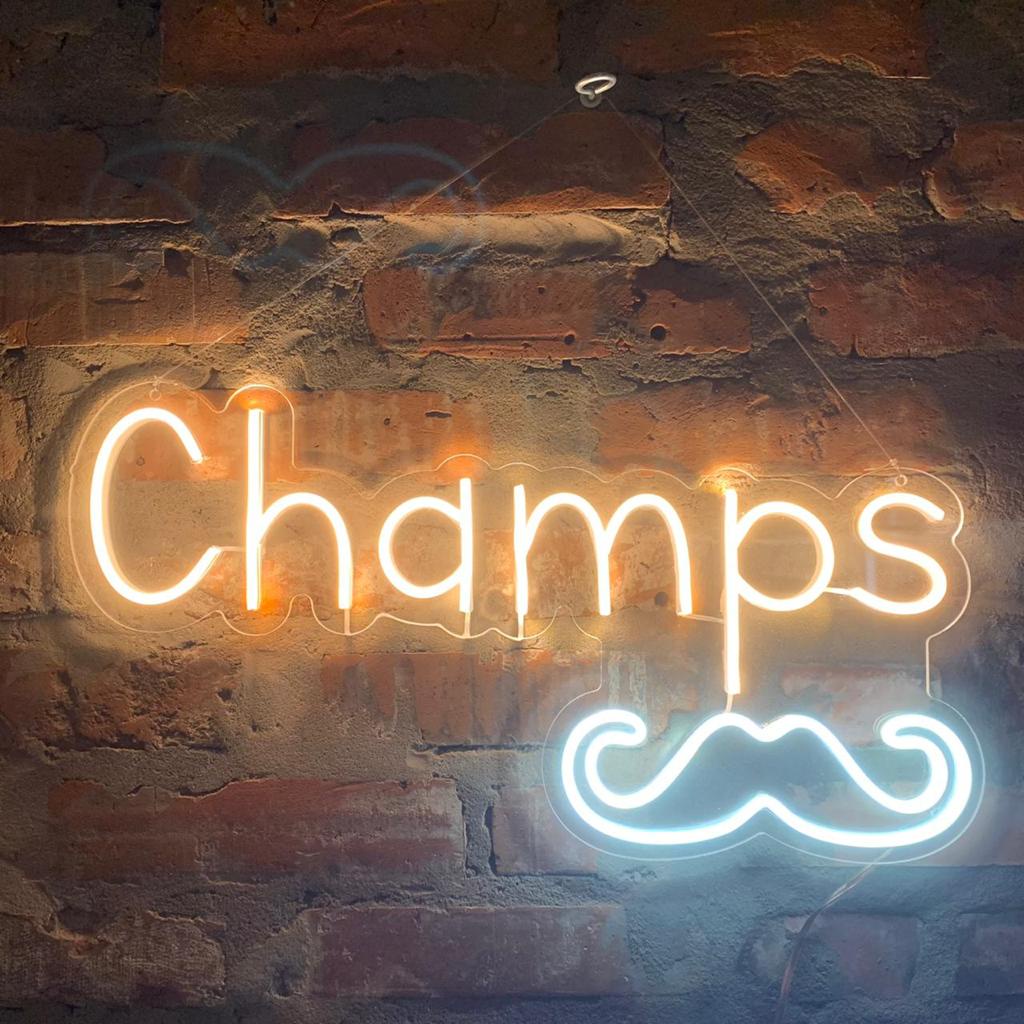 Luminária Neonled - Champs - 40x70cm | Shopee Brasil
