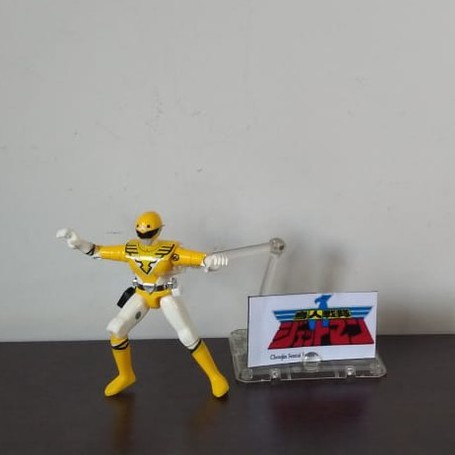 Boneco Super Sentai Jetman Yellow Owl | Shopee Brasil