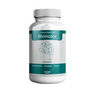 Memorex Suplemento Alimentar - 60 Caps - Auxilia na Memória e ...