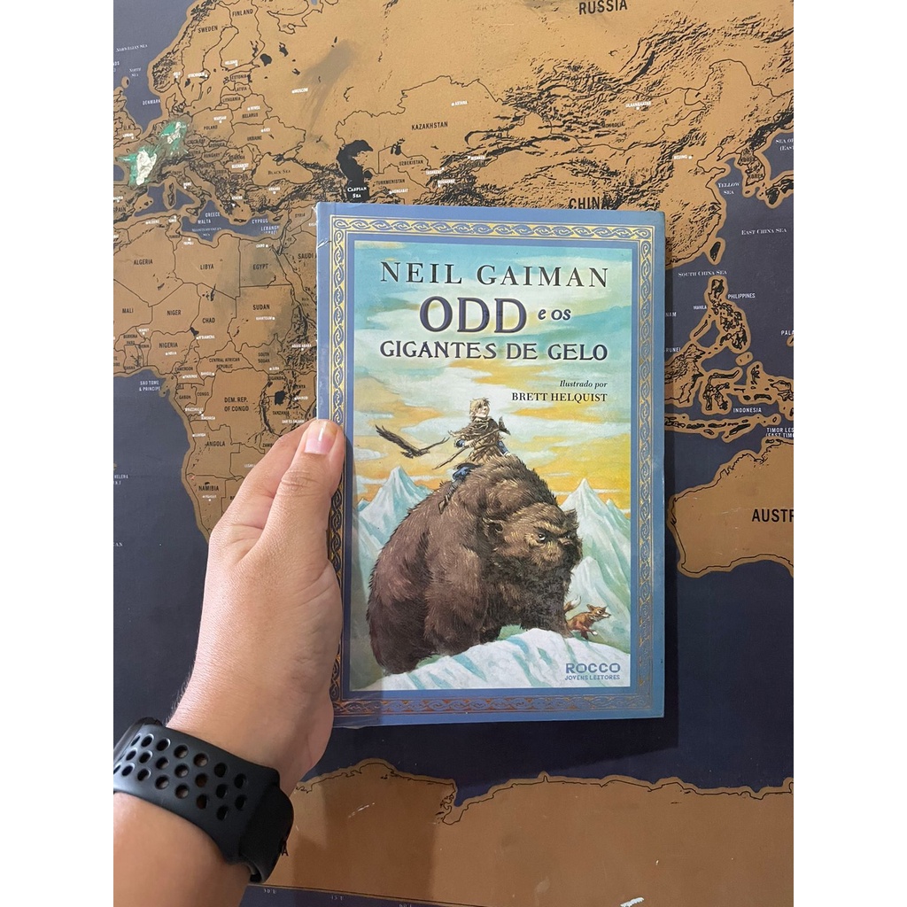 ODD e os gigantes de gelo - Neil Gaiman (Lacrado) | Shopee Brasil