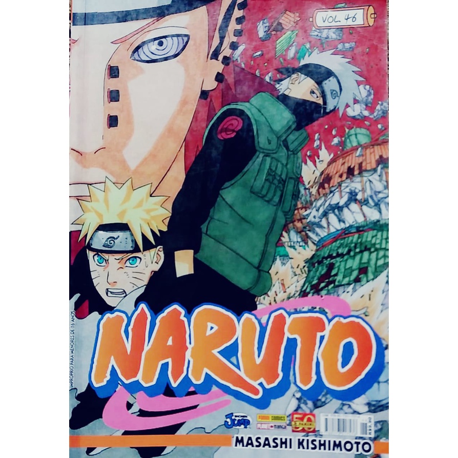 Mangá Naruto Volume 46 - 1º Edição - Usado | Shopee Brasil