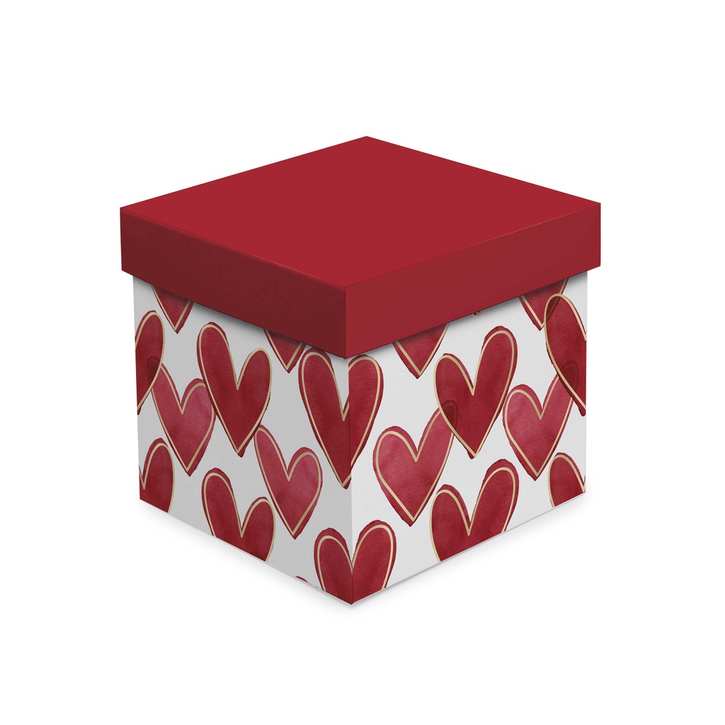 CAIXA CUBO LOVER - TAMANHO M - 15x15x15 cm - 1 unidade | Shopee Brasil
