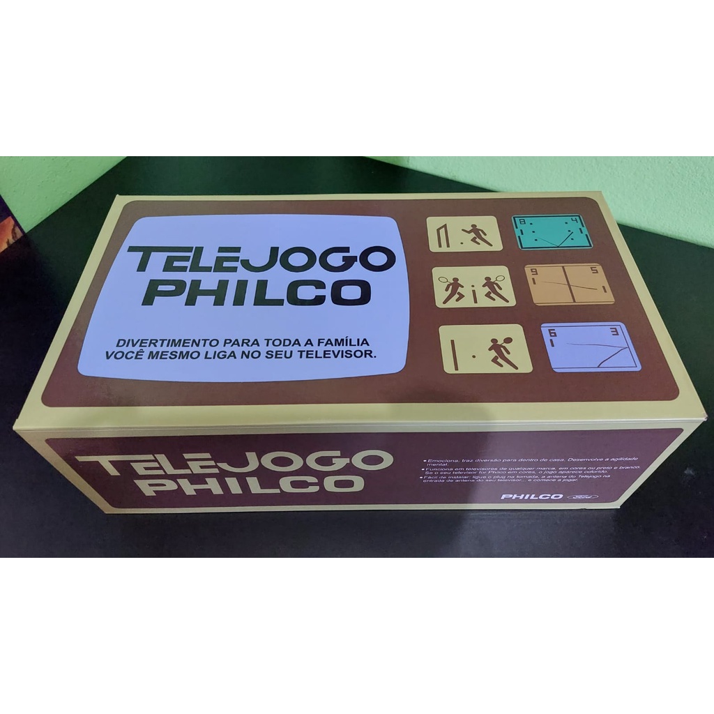 Caixa Vazia Videogame TeleJogo Philco | Shopee Brasil