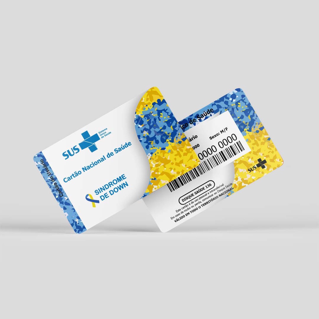 Cartão sus personalizado - Escorrega o Preço