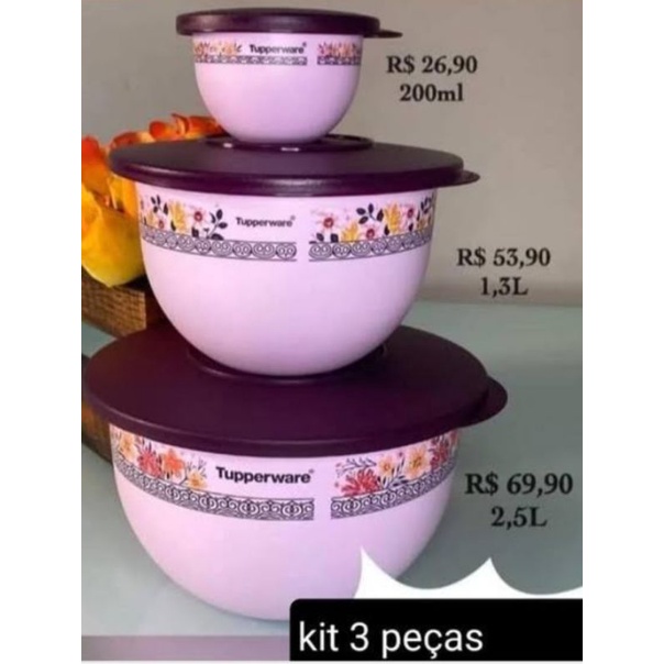 kit Tupperware | Shopee Brasil