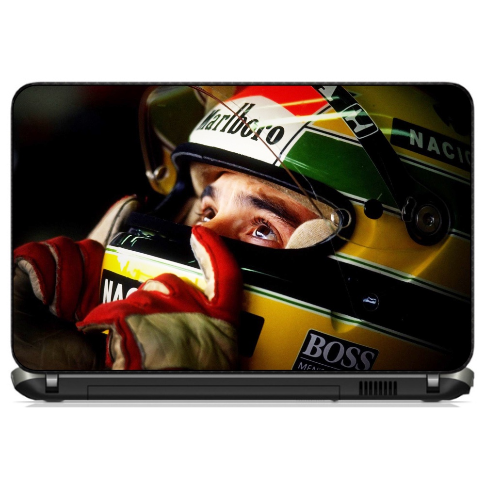 Adesivo Personalizado Skin Pelicula Notebook Macbook Tablet Ayrton ...