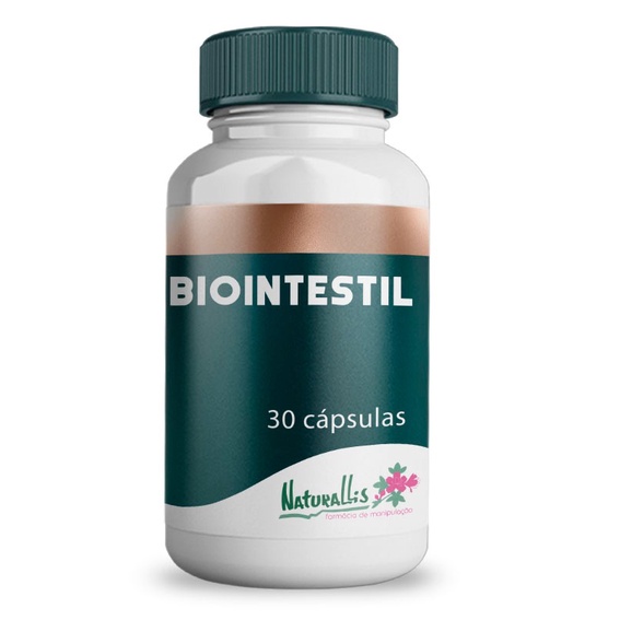 Biointestil 600mg - 30 Cápsulas Nutracêutico Saúde Intestinal | Shopee ...