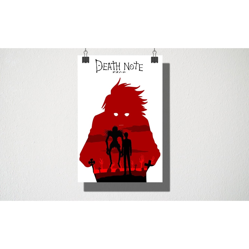 Poster DEATH NOTE Pôster A5 de Desenhos e animes Pôsteres A4 anime e ...