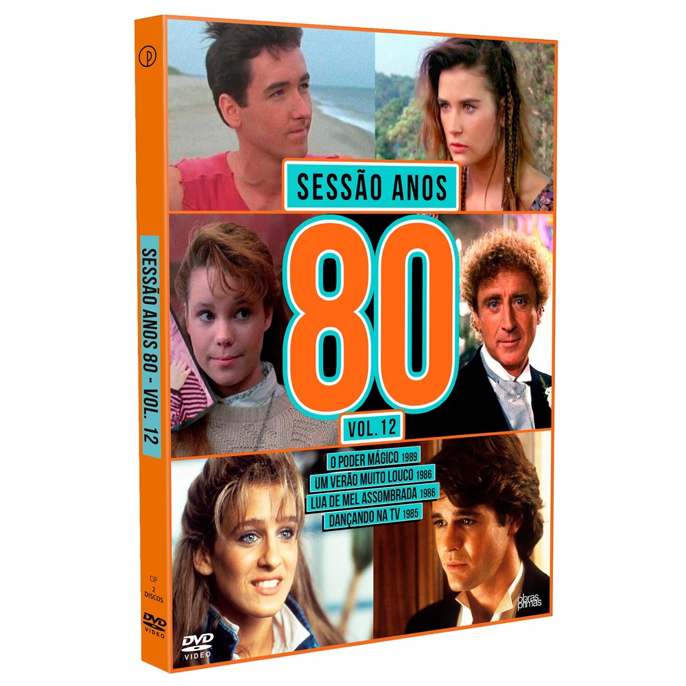 Dvd: Sessão Anos 80 Vol. 12 - Digipack Com 2 Discos - Original e ...