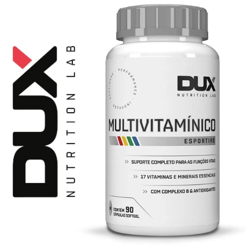 DUX NUTRITION LAB MULTIVITAMINICO - POTE 90 CAPSULAS | Shopee Brasil