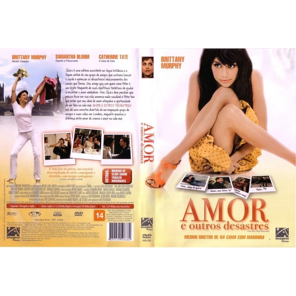 Amor E Outros Desastres Dvd | Shopee Brasil