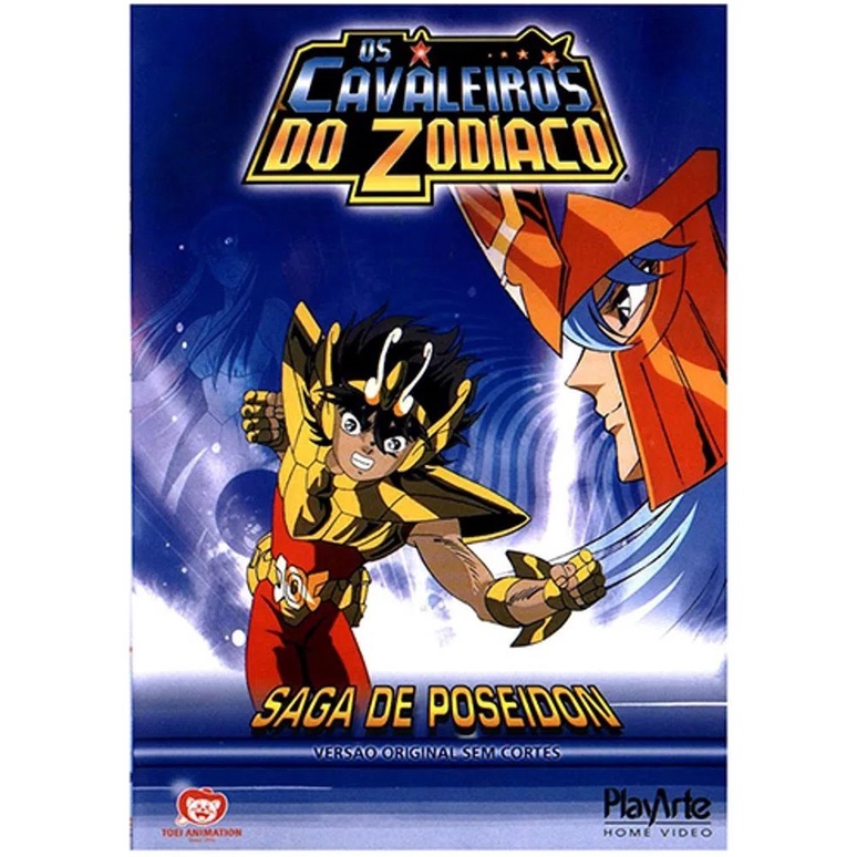 DVD Os Cavaleiros Do Zodíaco - Saga De Poseidon Vol. 19 - Série Original Lacrado | Shopee Brasil