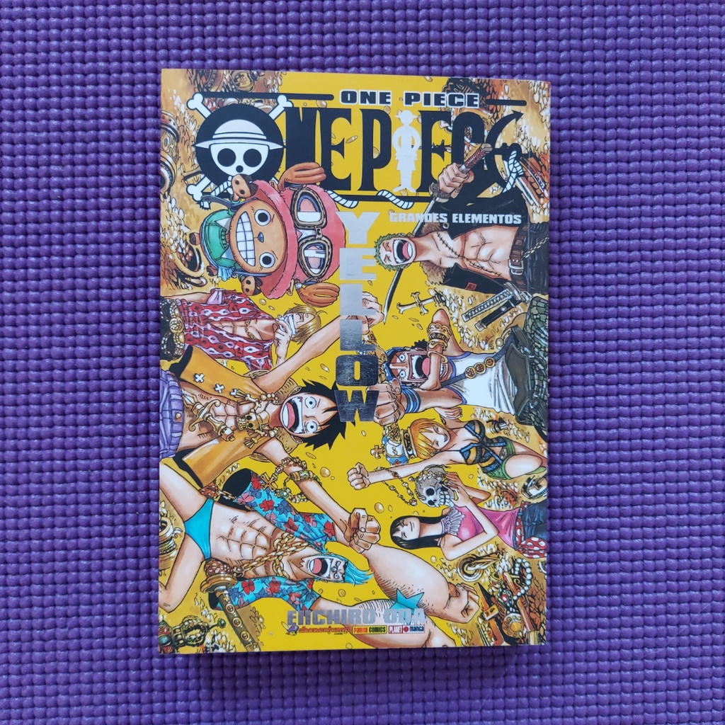 ONE PIECE YELLOW MANGÁ PT BR PANINI EIICHIRO ODA | Shopee Brasil