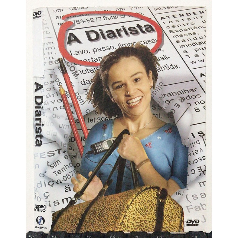 DVD A Diarista. Contém seis episódios especiais da série sômica ...