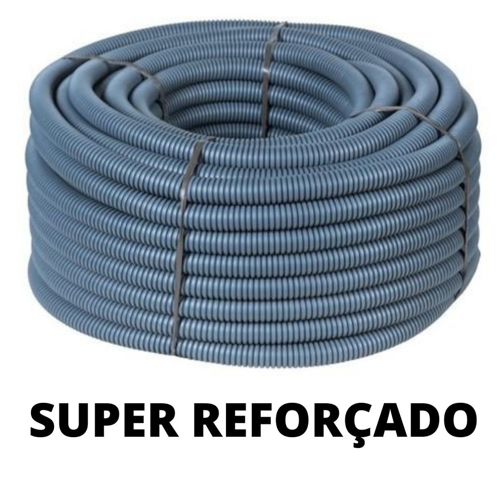 Conduite Elétrico Eletroduto 3/4 Reforçado Rolo 50 Metros | Shopee Brasil