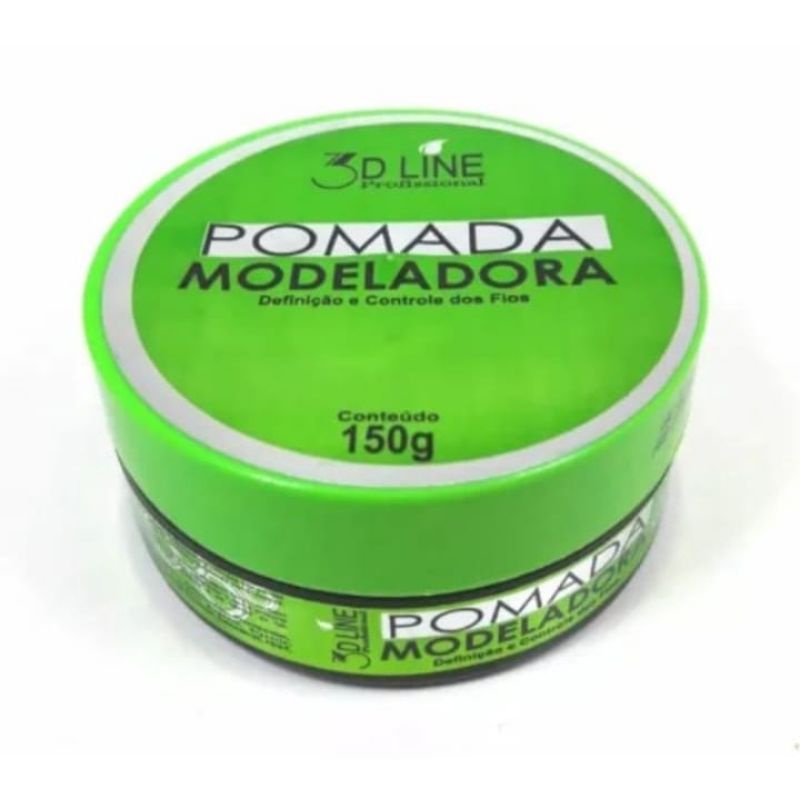 Pomada Pasta modeladora – 3D LINE cabelo | Shopee Brasil