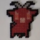 Coleção ocultimo | Baphomet Brown | Pixel art | Shopee Brasil