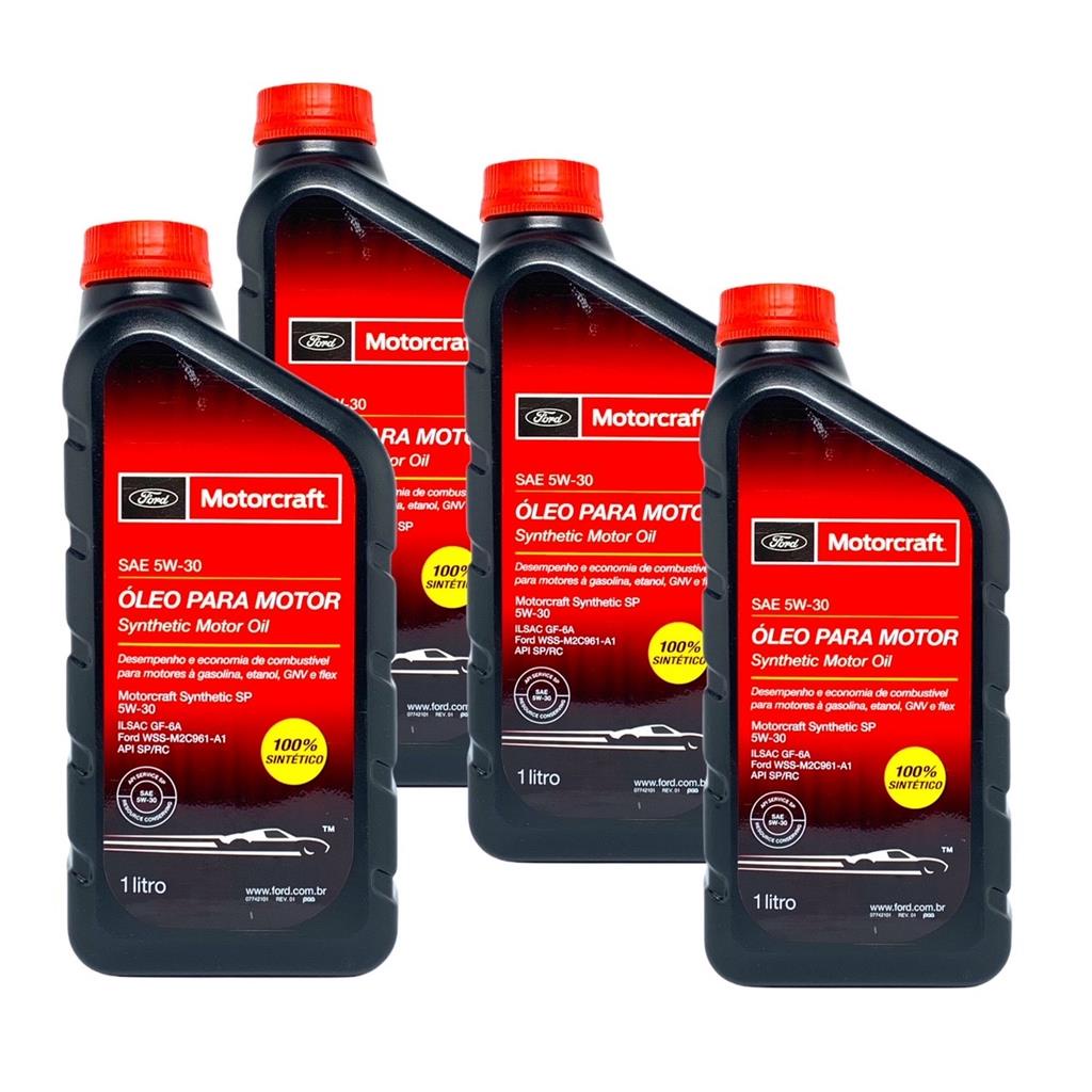 4 Oleo 5w30 Motorcraft Fiesta Ka Courier Focus Ecosport | Shopee Brasil