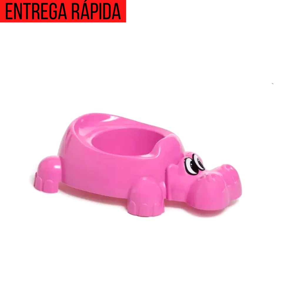 Troninho Penico Infantil Para Bebê Em Formato De Hipopótamo | Shopee Brasil