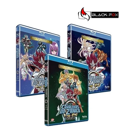 Kit Bluray Os Cavaleiros do Zodiaco Omega Original Lacrado | Shopee Brasil