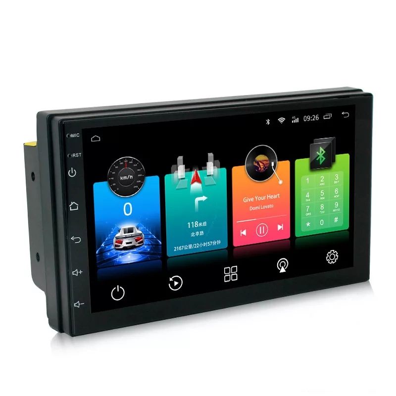 central multimídia de carro 7 polegadas android navegador universal 1 ...