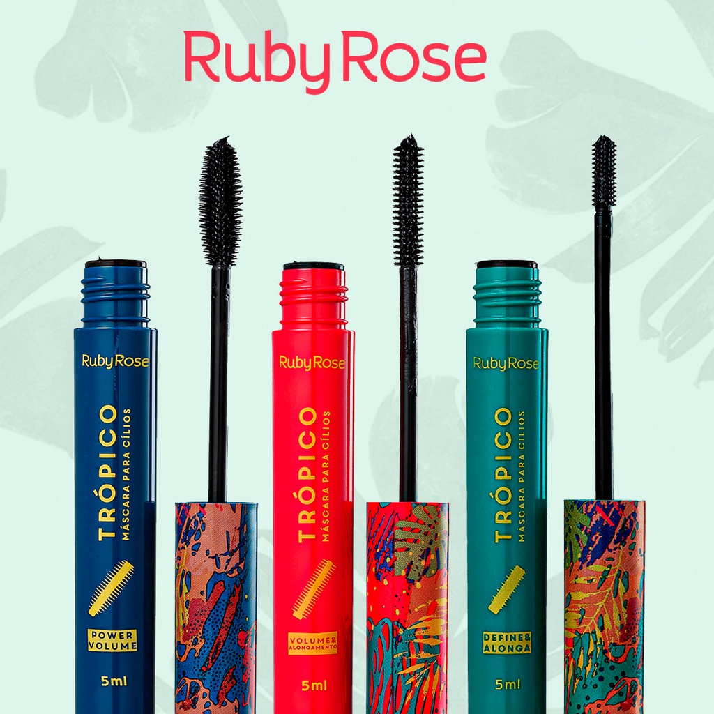 Máscara Para Cílios Trópico - Ruby Rose | Shopee Brasil