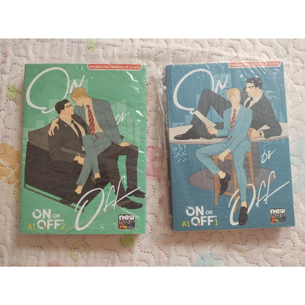 ON OR OFF MANGA MANHWA 1 E 2 | Shopee Brasil