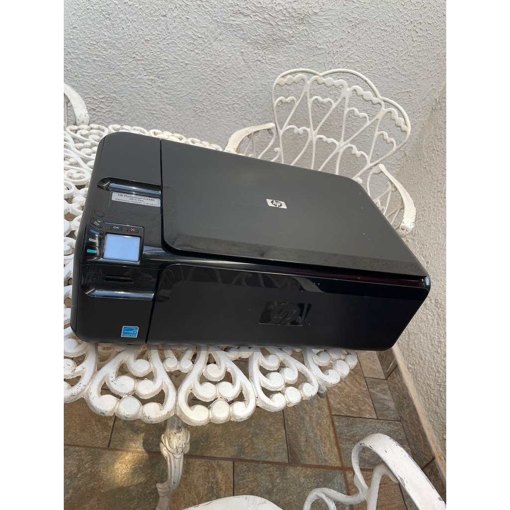 impressora / scanner / copiadora hp photosmart c4480 HP usada | Shopee ...