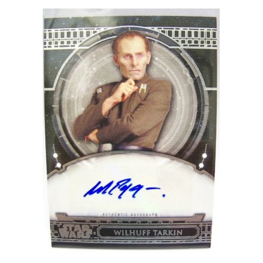 Moff Tarkin Wilhuff Autógrafo De Wayne Pygram Star Wars Assinado ...