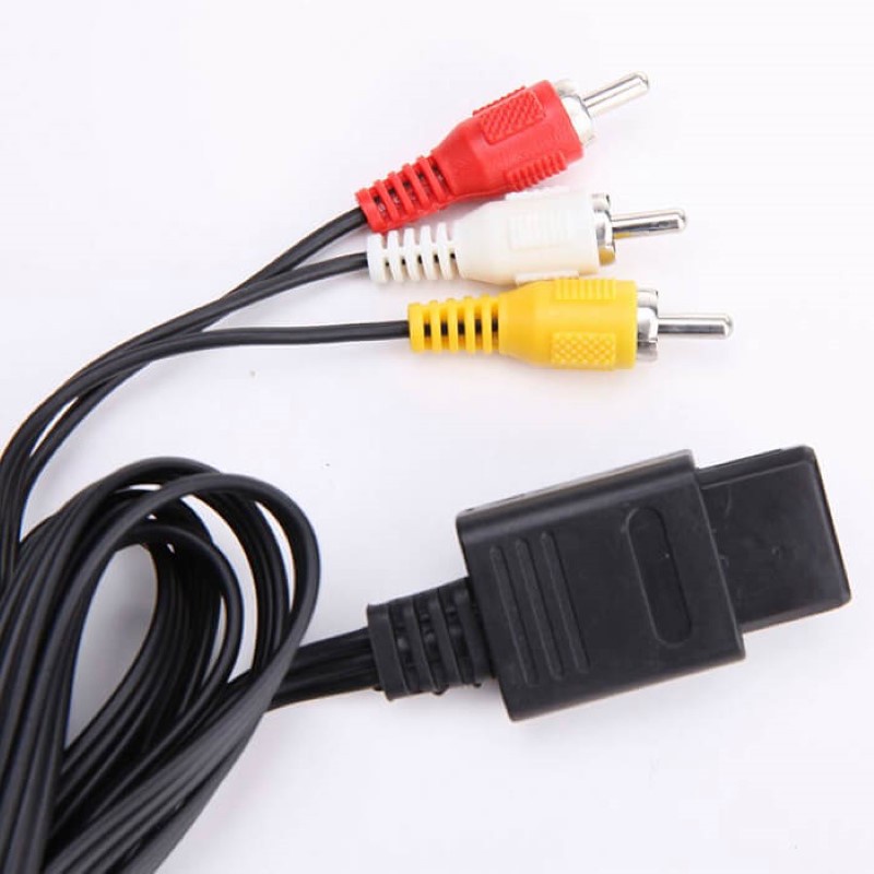 Cabo Av Audio e Video Para Nintendo 64 N64 Super Nintendo Snes Game ...