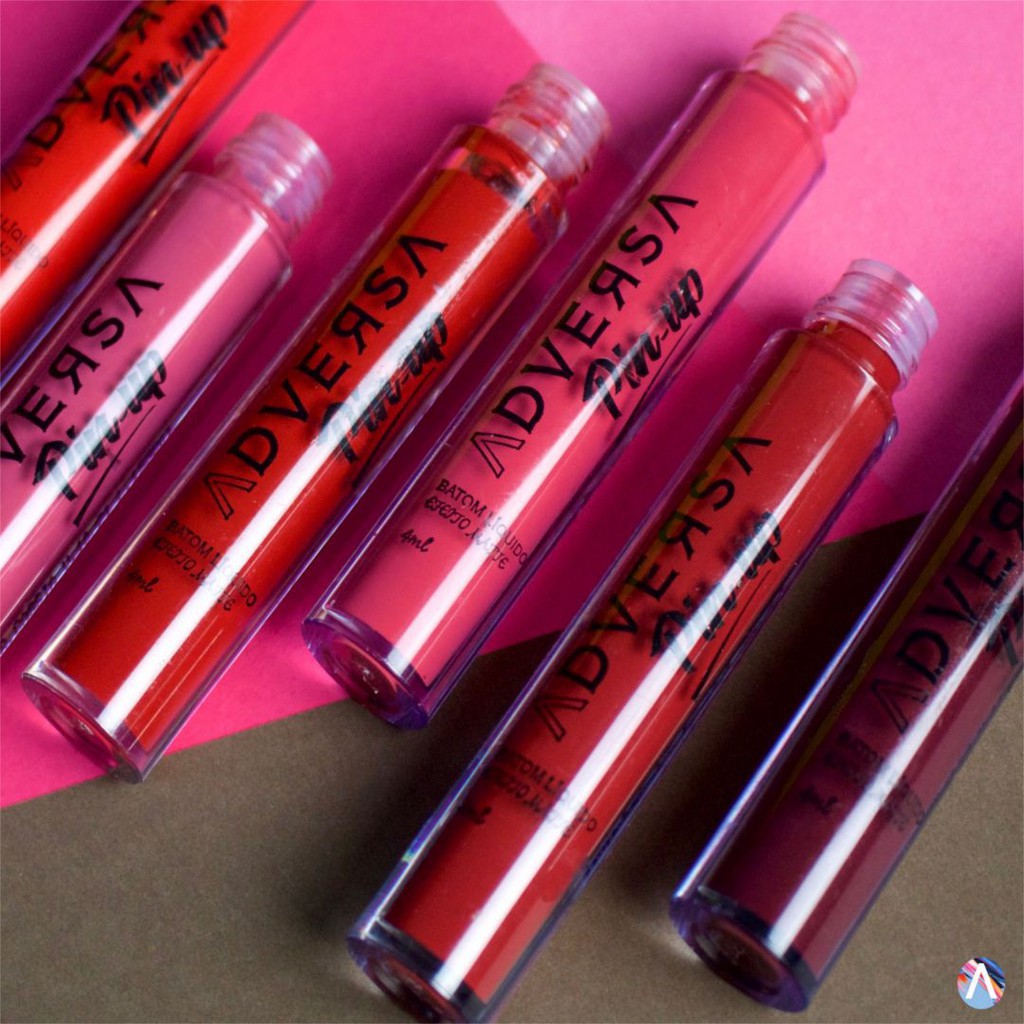 Batom Líquido Matte Pin Up - Adversa | Shopee Brasil