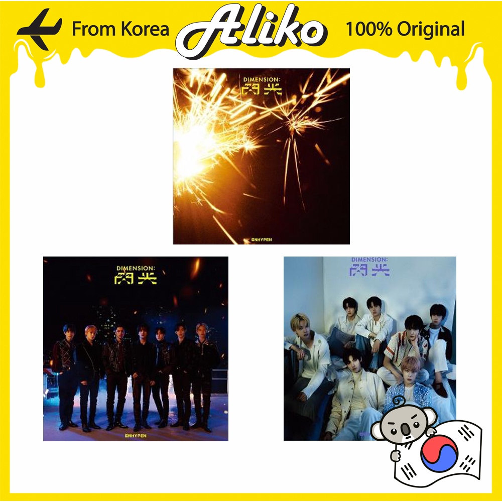 ENHYPEN Japan 2nd Single Album - DIMENSION : SENKOU | Shopee Brasil