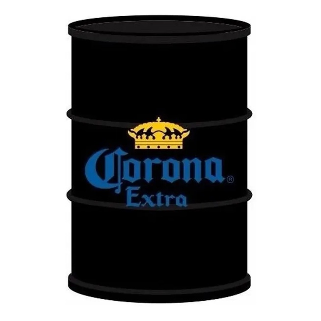 Adesivo Corona Extra Tambor Tonel Barril 200l 60cm X 40cm | Shopee Brasil