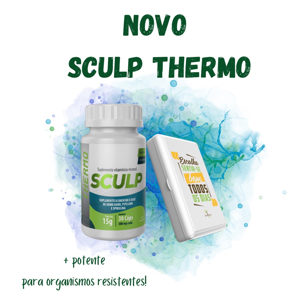 15 Cápsulas Do Sculp Thermo (Novo Emagrecedor Potente) | Shopee Brasil