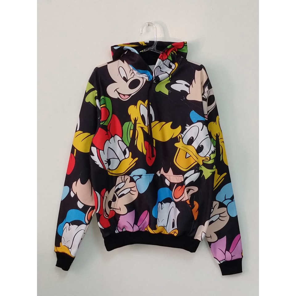 Blusa Moletom Cartoon Mickey Pateta Donald Minnie Disney | Shopee Brasil